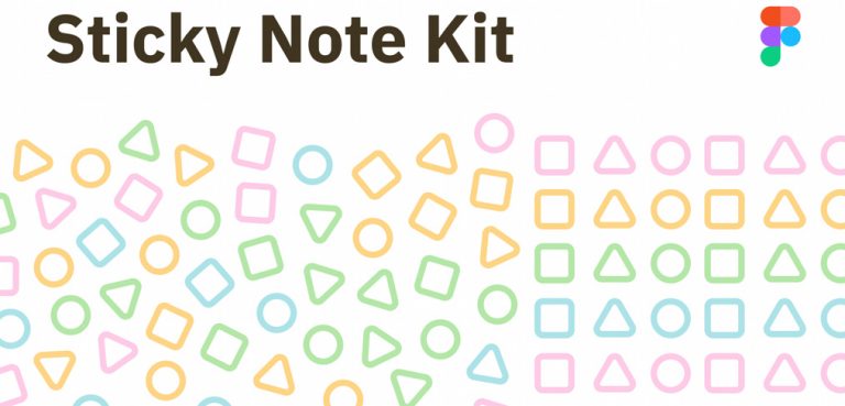 Figma Sticky note kit - UX Crush