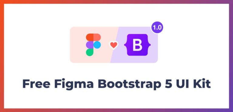 Free Bootstrap 5 Figma UI Kit - UX Crush